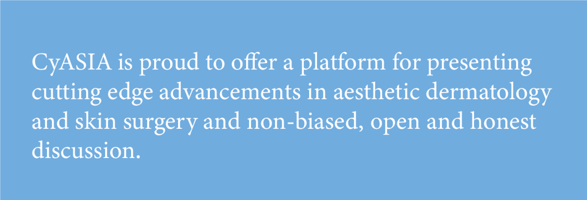 CyASIA-Cyber Conference of Aesthetic Dermatology and Skin Surgery in APAC